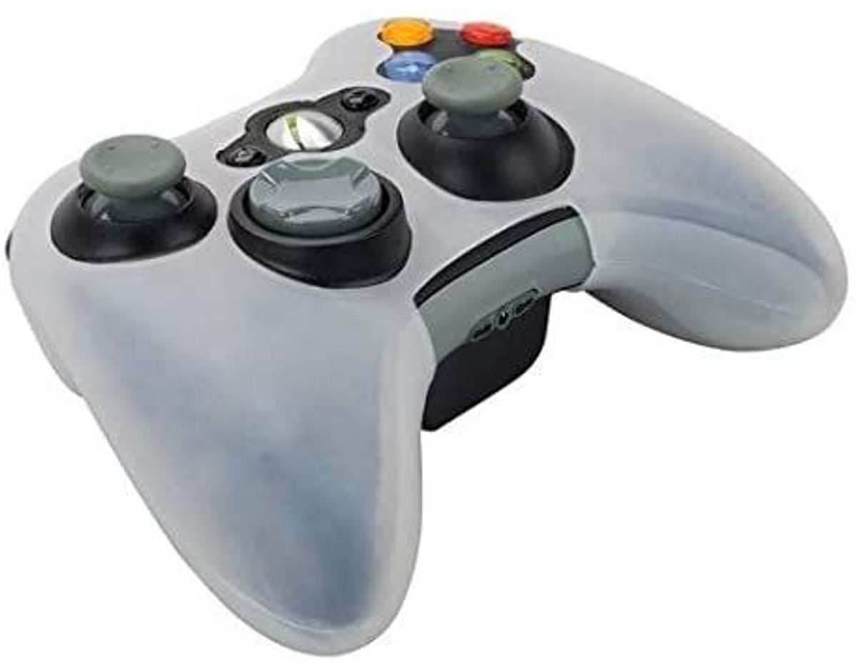 Última Unidade! Capa Case Protetora de Silicone para Controle Xbox 360 ...