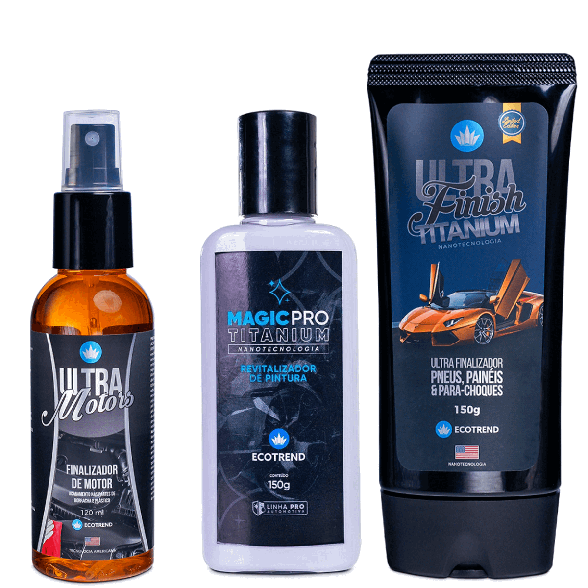 Ultra Motors Finalizador + Magicpro + Ultra Finish Titanium Ecotrend ...