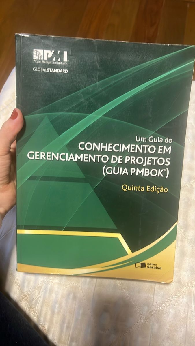 Um Guia do Conhecimento em Gerenciamento de Projetos (guia Pmbok) | Livro Editora Saraiva Usado ...