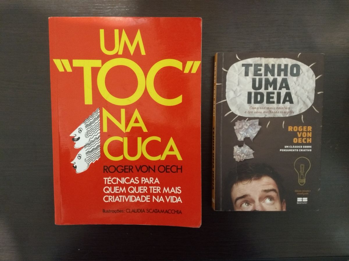 Um Toc Na Cuca + Tenho Uma Ideia - Roger Von Oech | Livro Cultura Barra ...