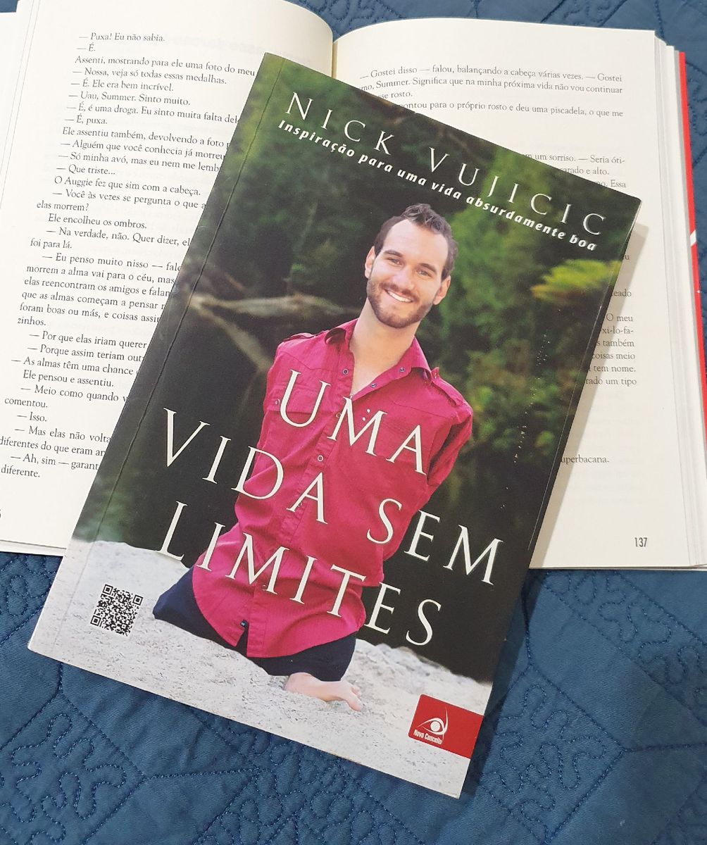 Uma Vida sem Limites - Nick Vujicic | Livro Editora Novo Conceito Usado ...