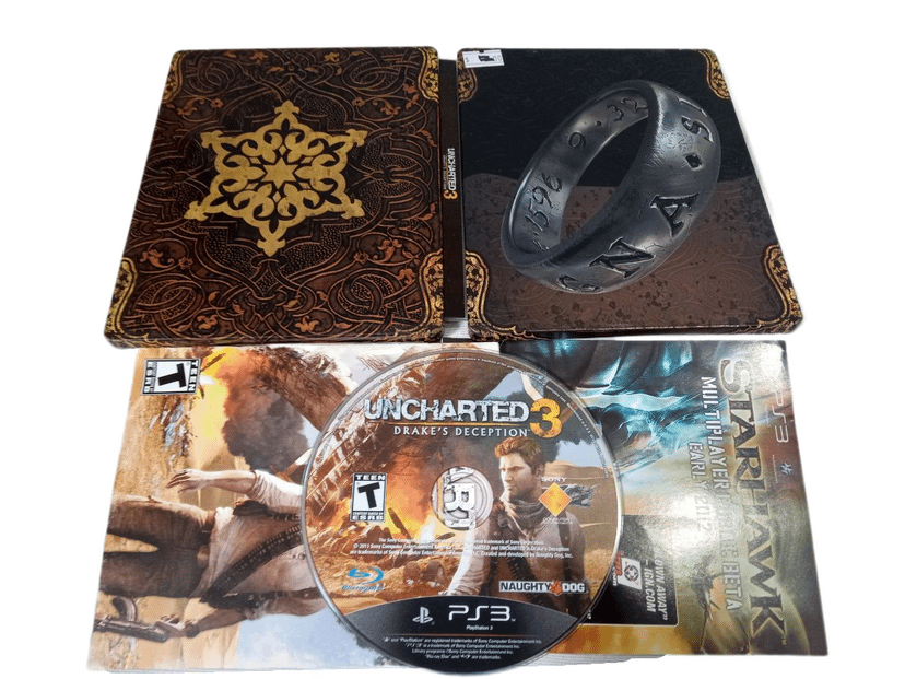 Uncharted 3 Steelbook Ps3 Envio Ja! | Jogo de Videogame Ps3 Usado ...