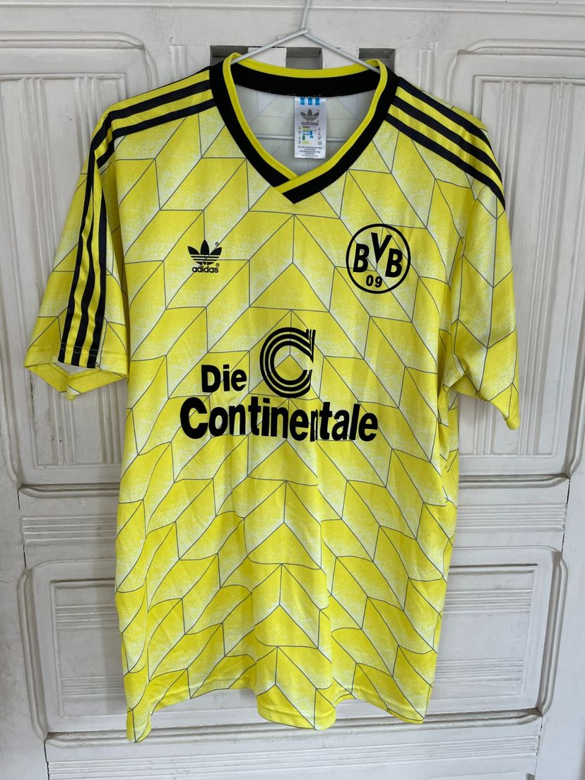 Uniforme Borussia Dortmund Retrô | Camisa Masculina Adidas Usado ...