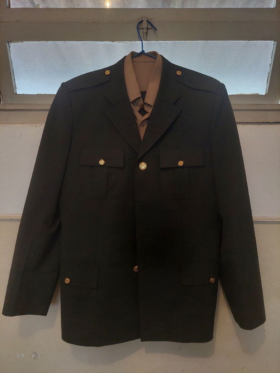 Uniformes Seminovos Exército | Blazer Masculino Maragon Modas Usado ...