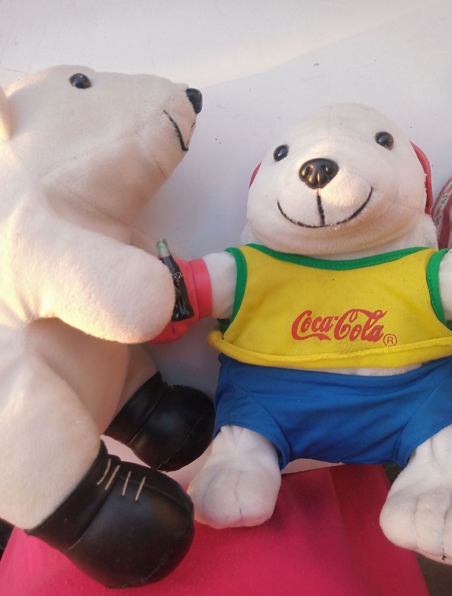 Urso Coca Cola Raro | Brinquedo Br Usado 54684996 | enjoei