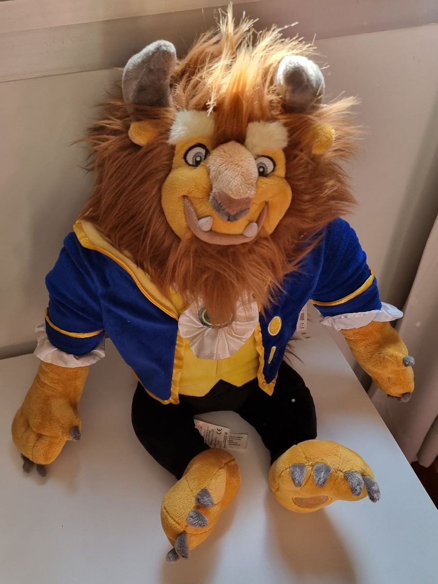 Urso de Pelúcia a Fera de Bella e a Fera | Pelúcia Disney Nunca Usado ...