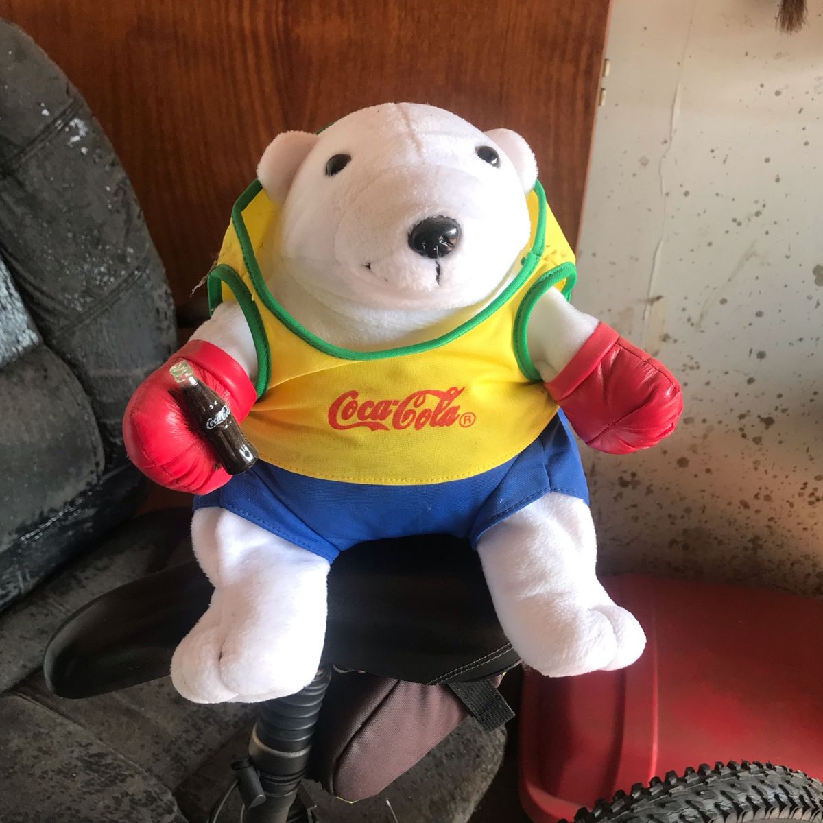 Urso Polar Coca Cola Ano 2000 | Pelúcia Coca Cola Usado 45919551 | enjoei