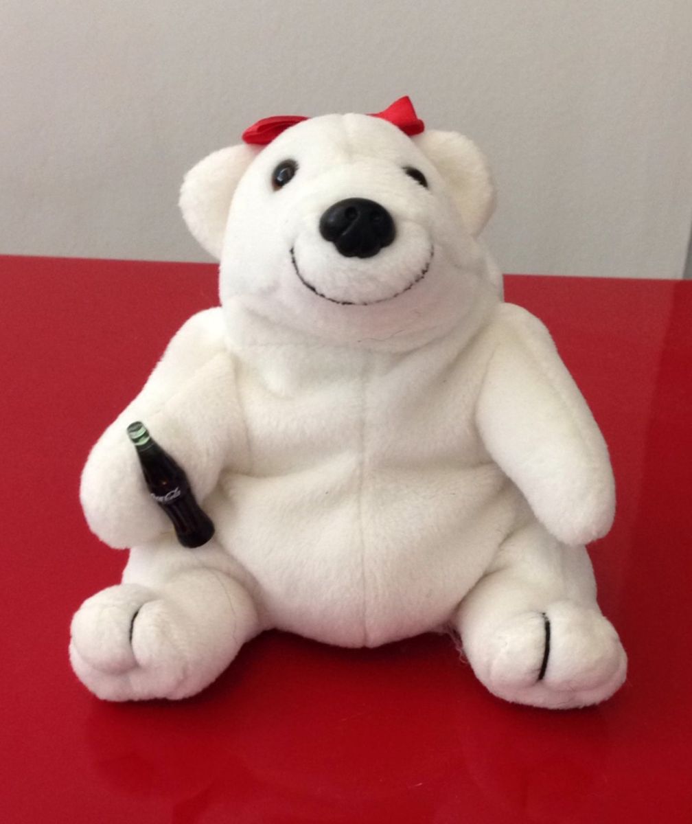 Urso Polar Coca-cola | Pelúcia Coca Cola Usado 17866924 | enjoei