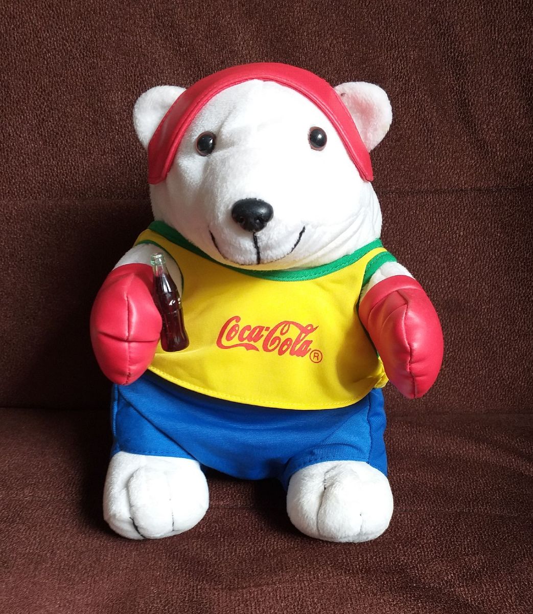 Urso Polar Coleção Coca-cola | Pelúcia Usado 60510696 | enjoei