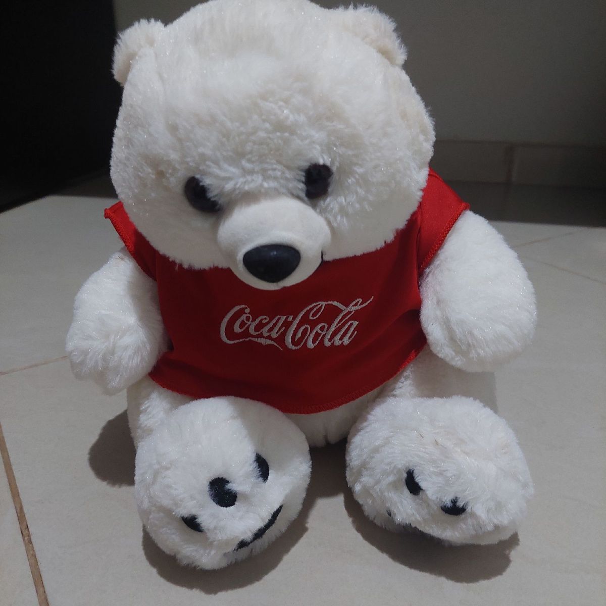 Urso Polar Pelúcia Coca Cola | Brinquedo Fizzy Nunca Usado 101636815 ...