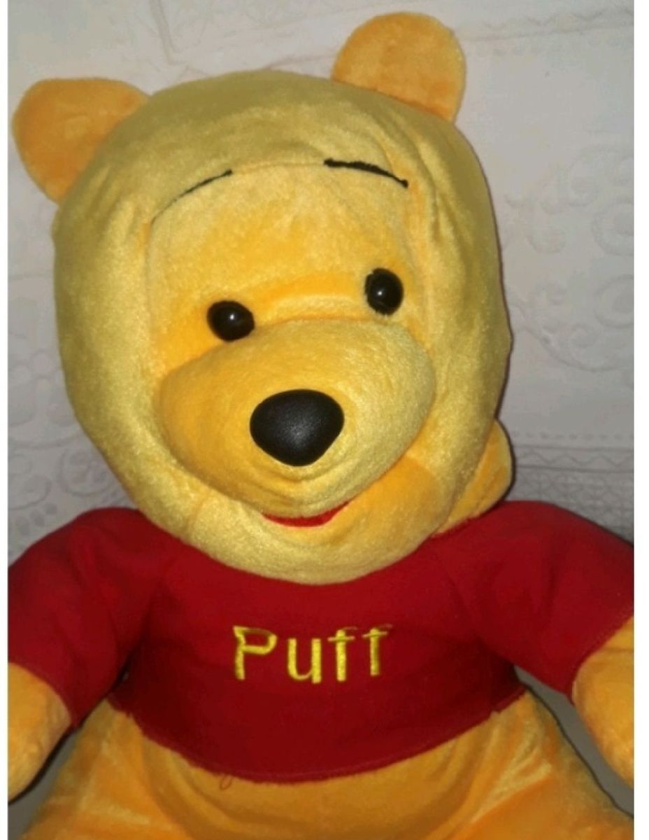 Urso Pooh/puff de Pelúcia Ursinho Desenho Animado Antialérgico ...