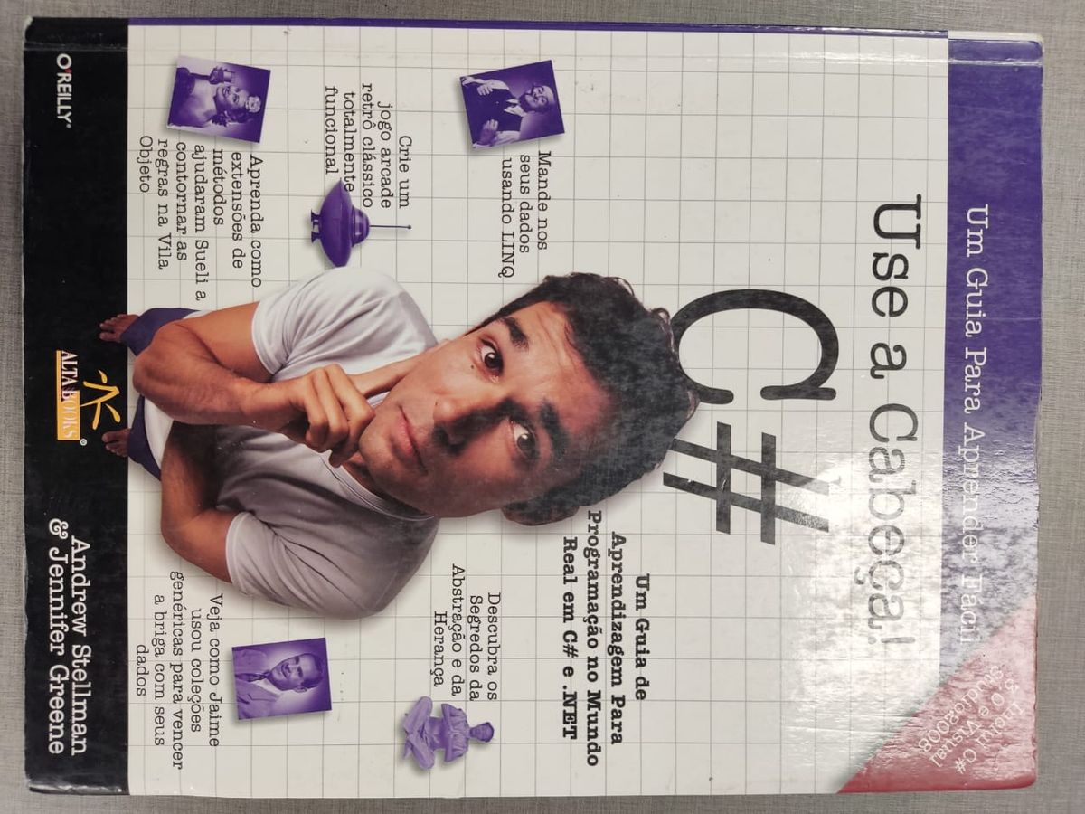Use a Cabeça!: C# | Livro Oreilly Usado 60890976 | enjoei