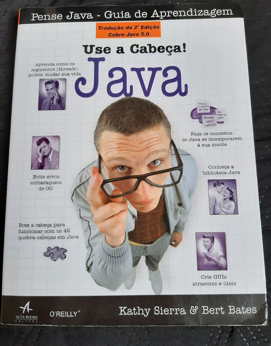 Use a Cabeça Java / Kathy Sierra & Bert Bates | Livro Editora Alta ...