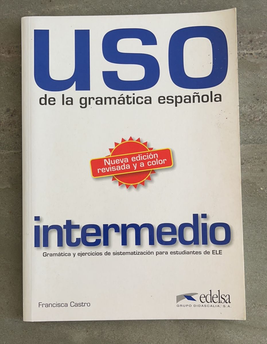 Uso de La Gramática Española Intermedio / Livro de Grámatica em ...