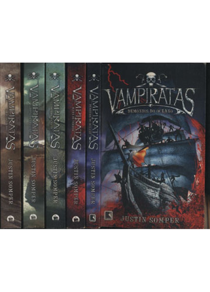 Vampiratas - 5 Volumes | Livro Usado 73382133 | enjoei