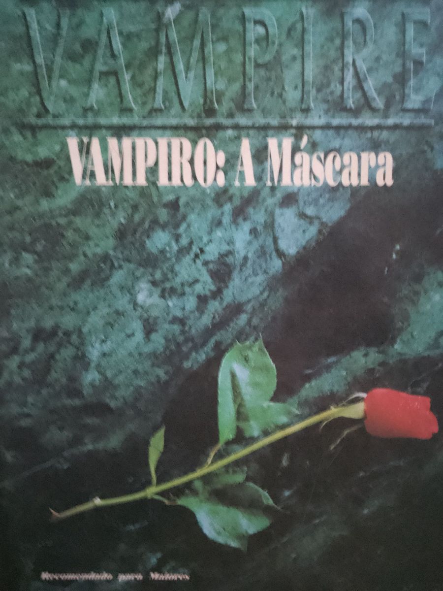 Vampire The Masquerade - Vampiro: a Máscara - Jogo Rpg - Mark Rein Hagen - Game - Terror ...