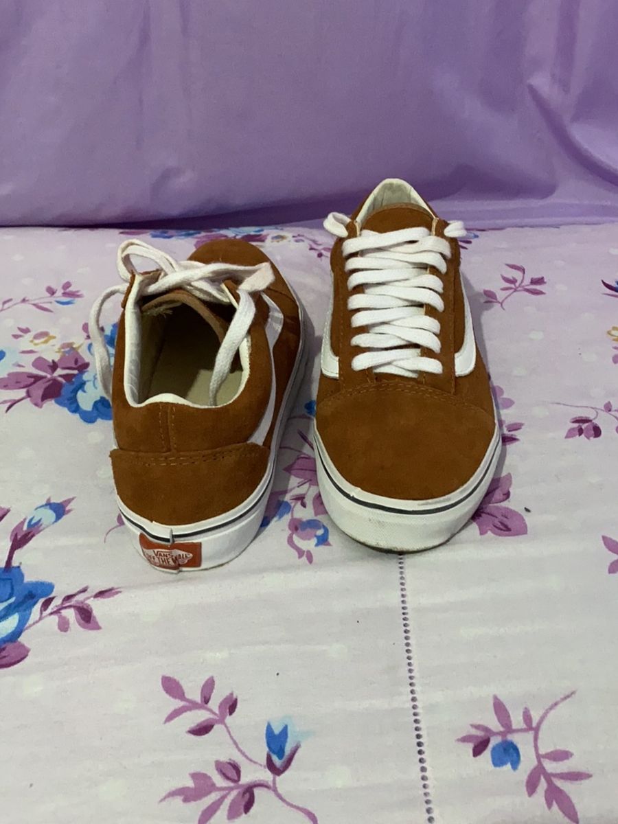 Vans Caramelo Modelo Classic | Tênis Feminino Vans Usado 40501464 | enjoei