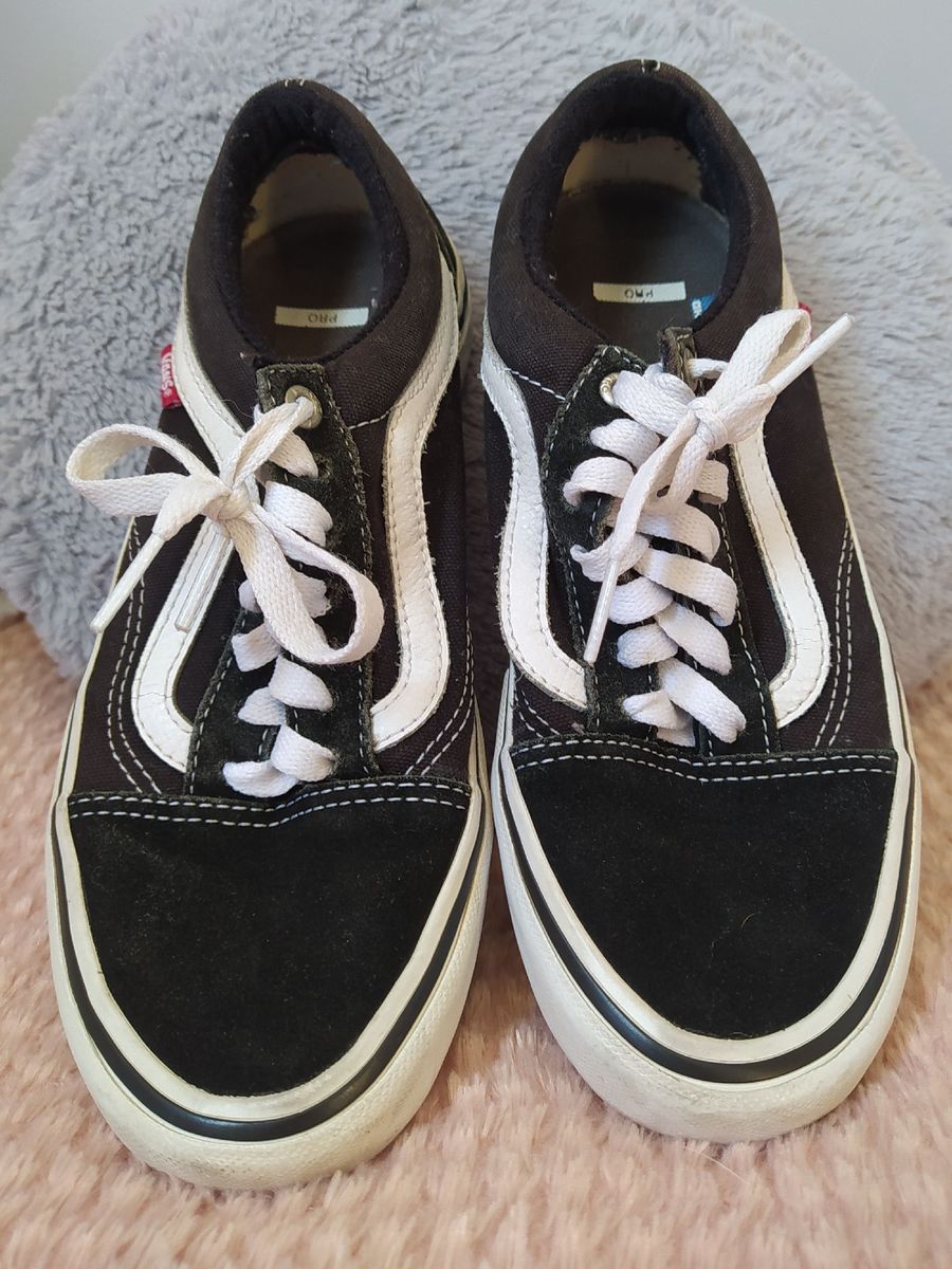 Vans Old School Pro Comfycush | Tênis Feminino Vans Usado 58932381 | enjoei