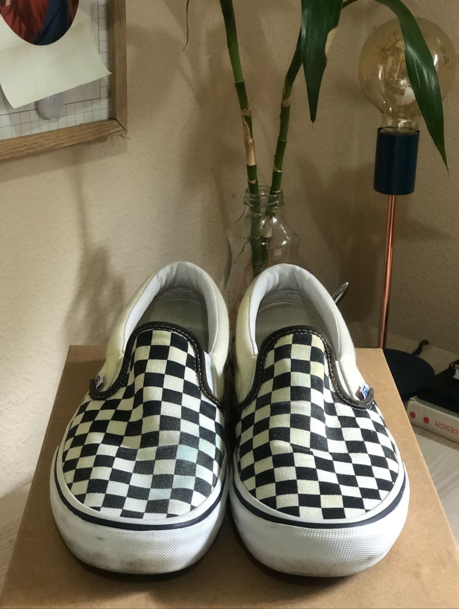 Vans Quadriculado Emo | Tênis Masculino Vans Usado 39930864 | enjoei
