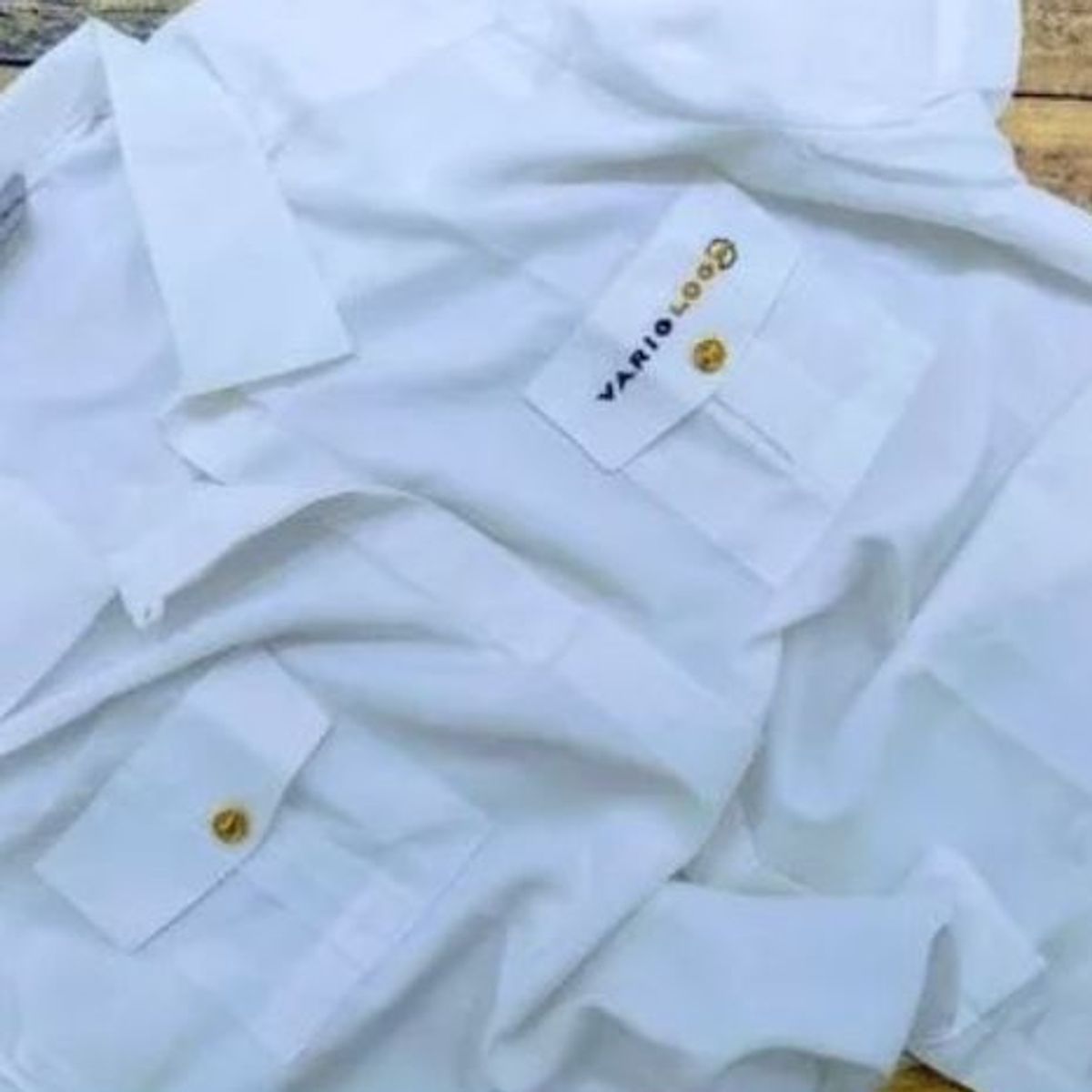 Variglog Varig Camisa Tripulação Aviação Estoque Antigo Super Mega ...