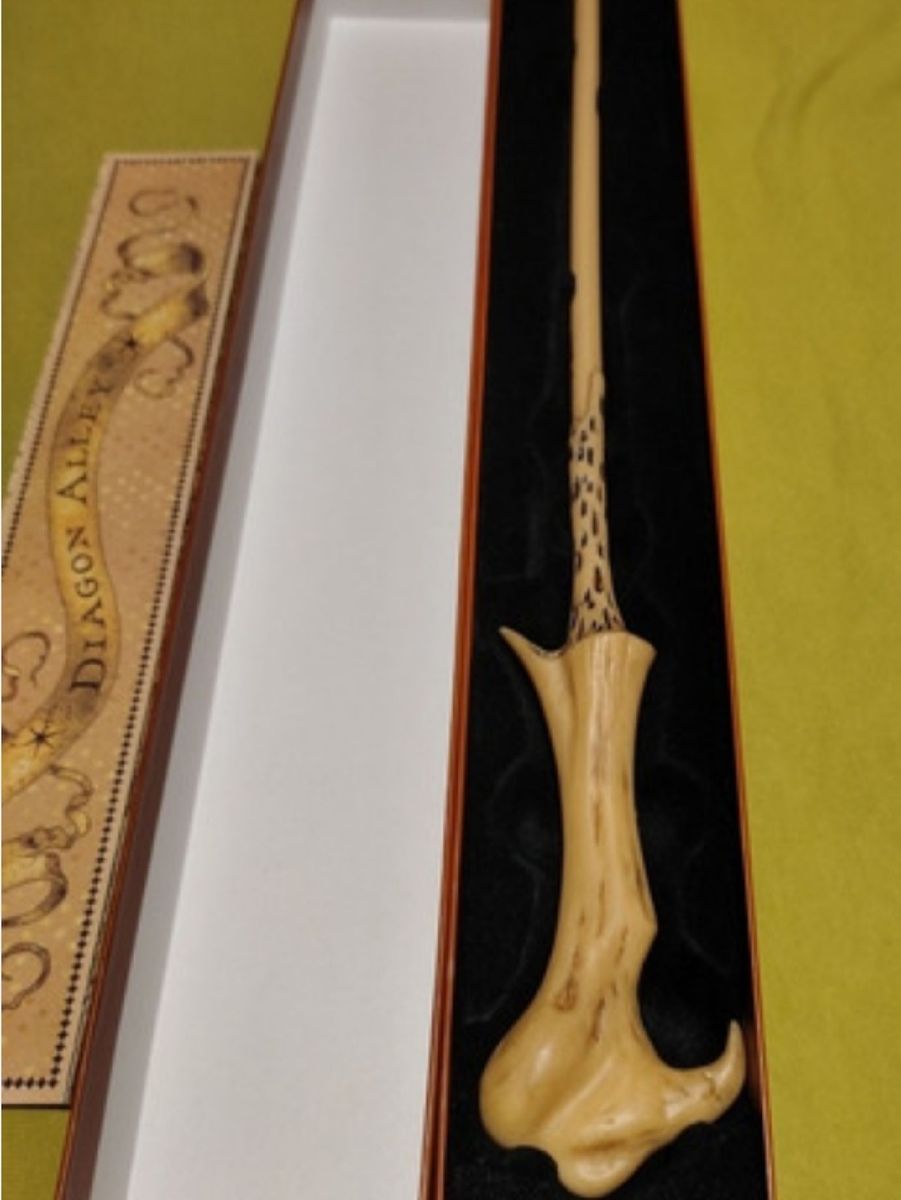 Varinha Mágica Interativa Valdemort Universal Studios Saga do Bruxo ...