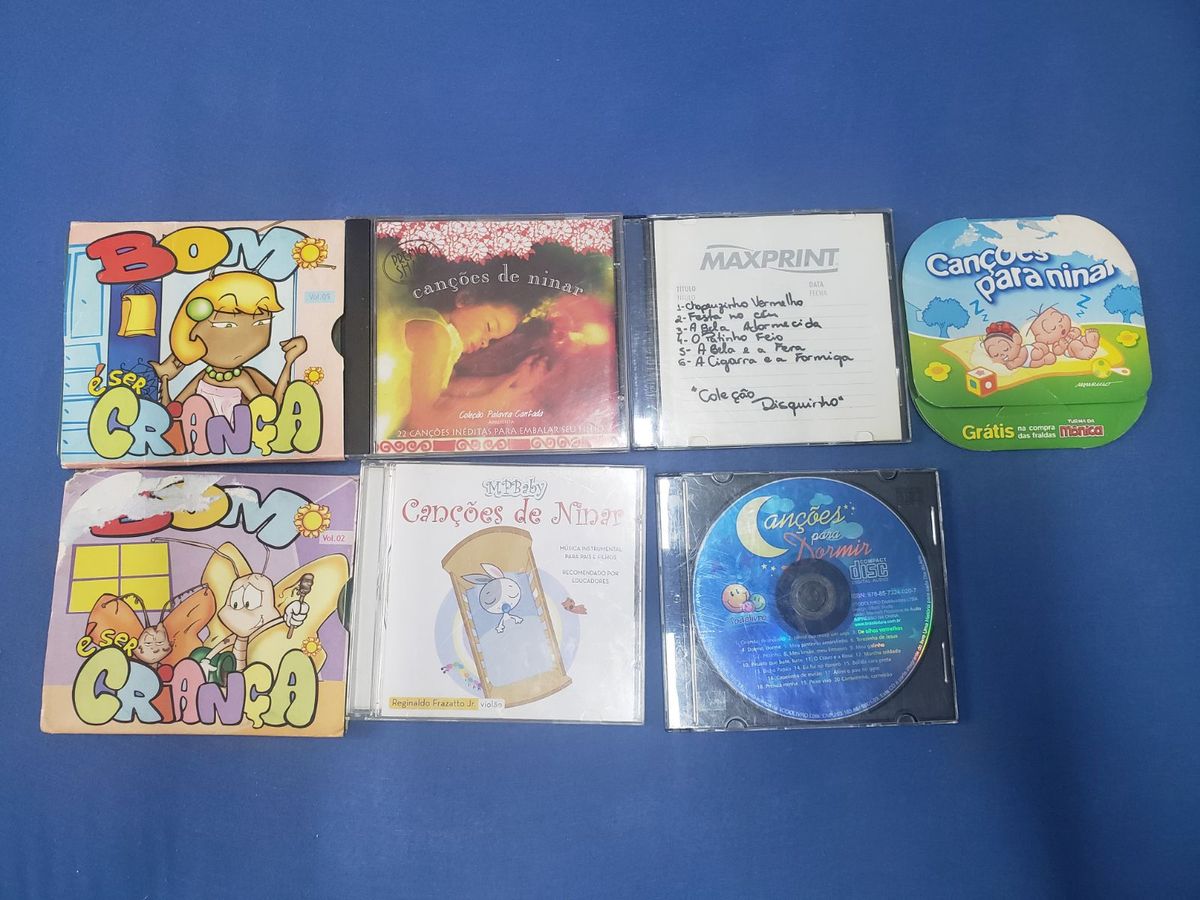 Vários Cds de Músicas e Contos Infantis | Item de Música Cd Usado ...
