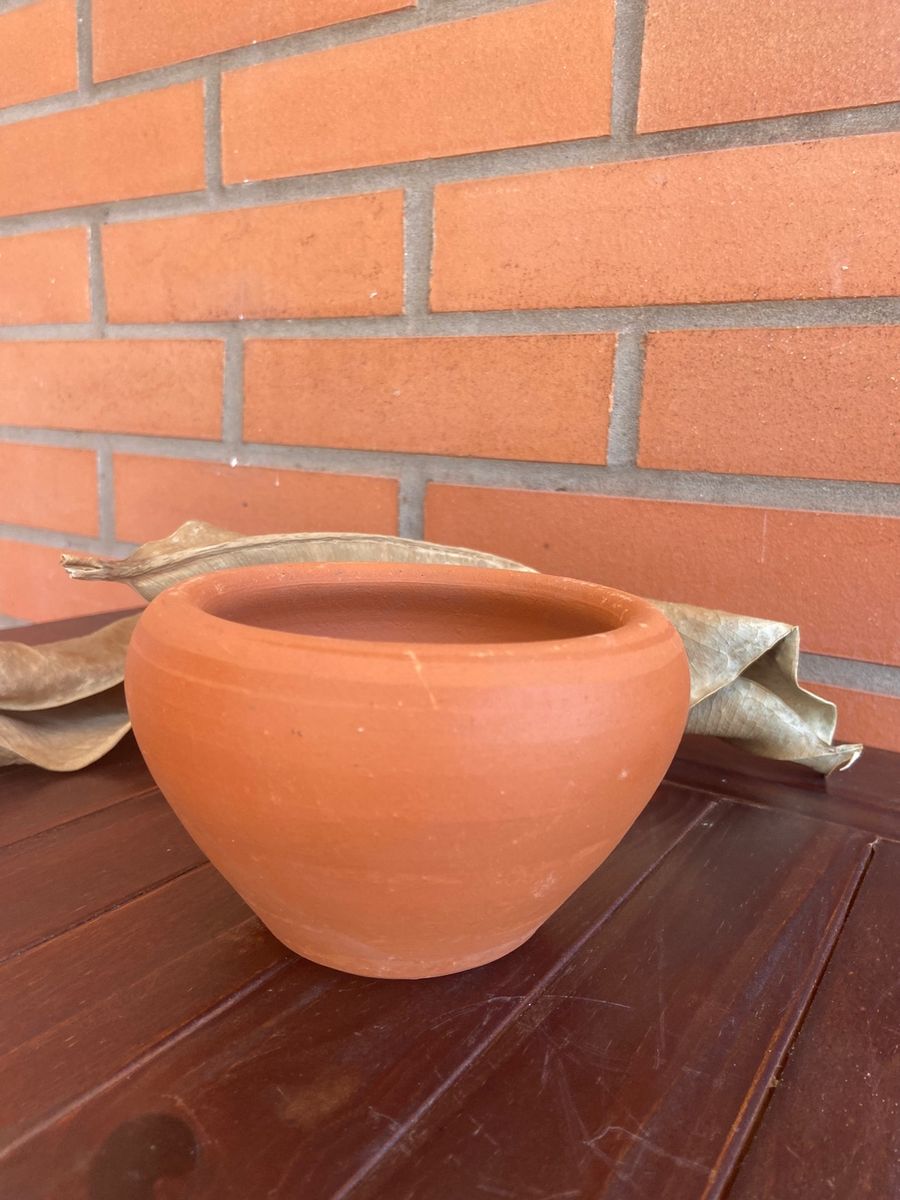 Vaso Barro | Item de Decoração Nunca Usado 84183888 | enjoei