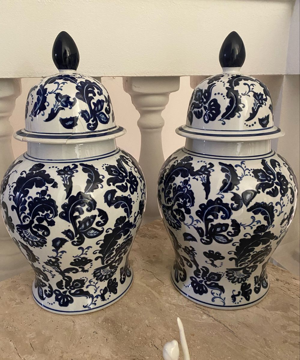 Vaso Porcelana Portuguesa | Item de Decoração Porcelana Usado 78866357 ...