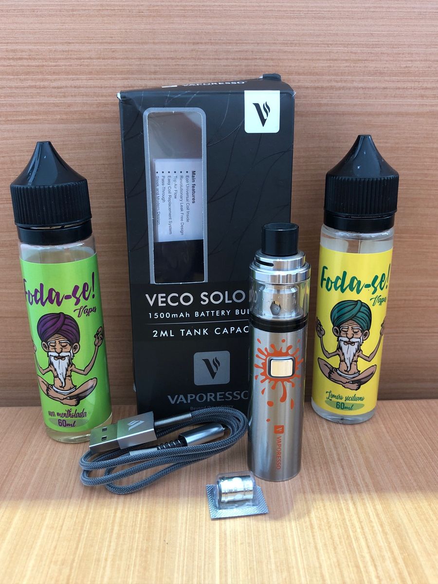 Veco Solo Kit | Item Info & Eletro Vaporesso Usado 35478243 | enjoei
