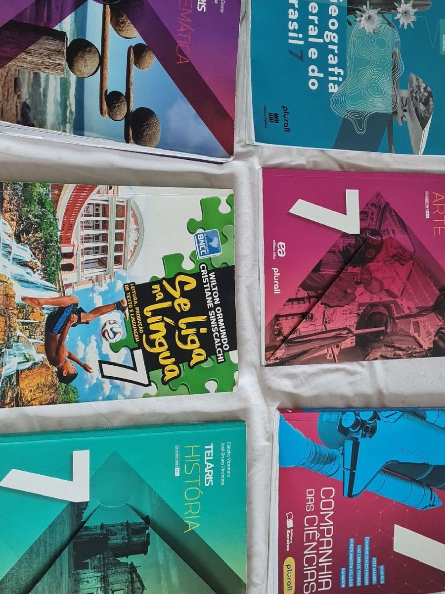 Venda Livros Sesi 7° Ano | Livro Usado 80928389 | enjoei