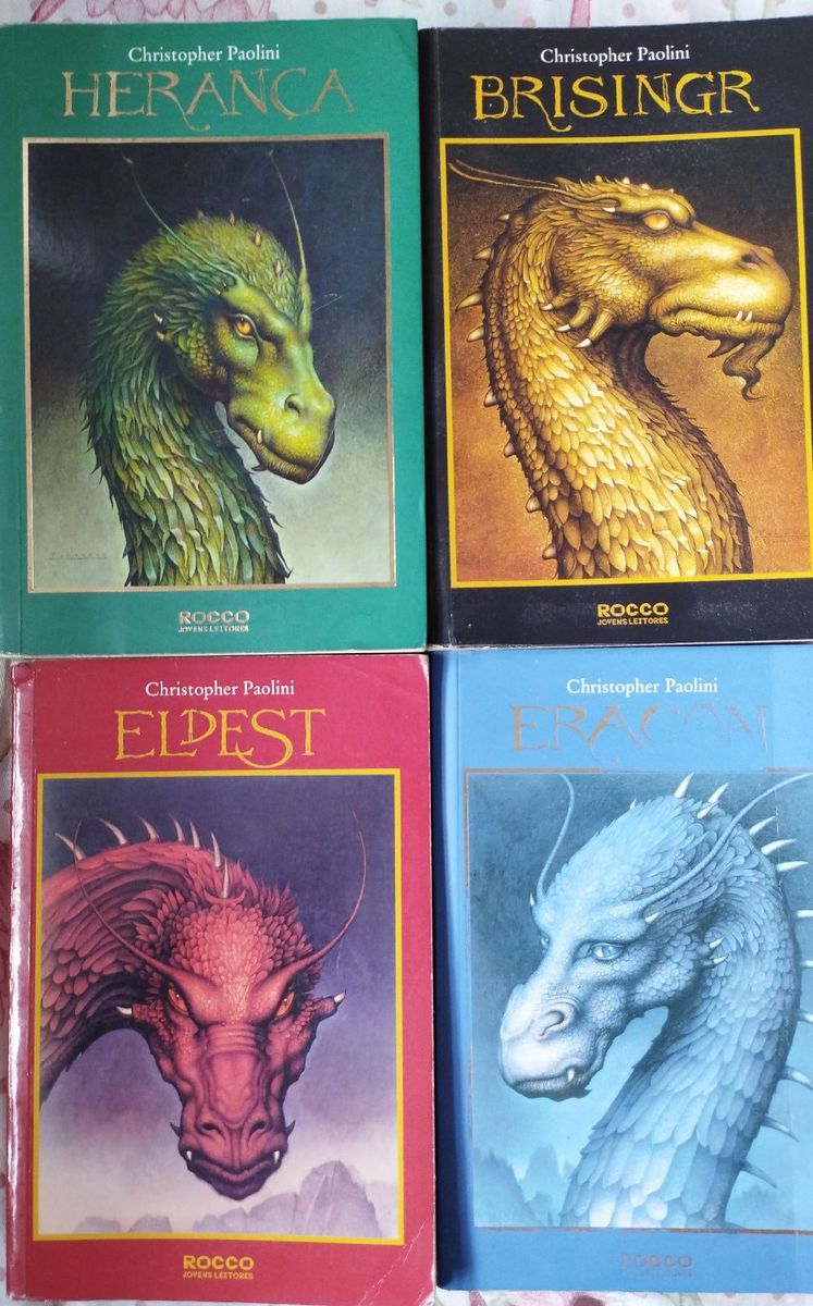 Vende-se Coleção de Livros (brisingr/eldest/herança/eragon) | Livro ...
