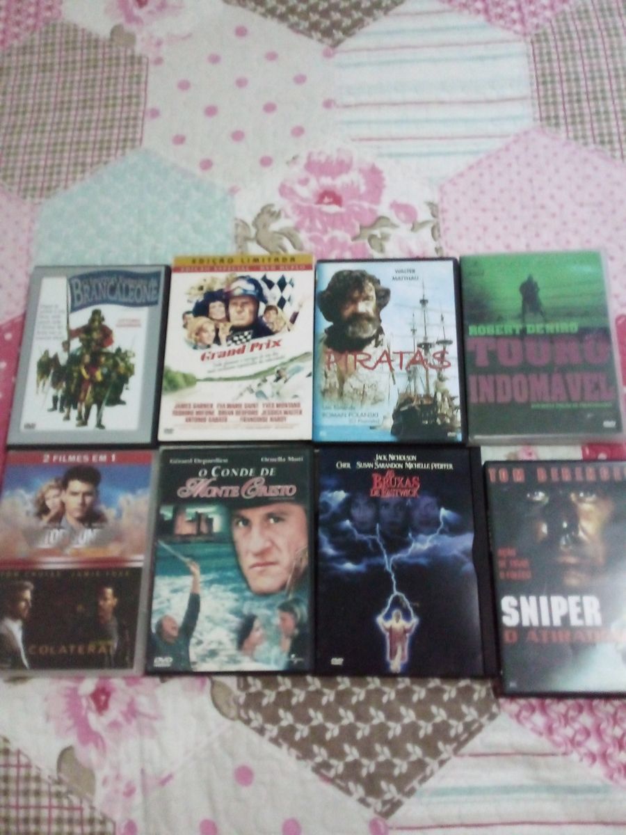 Vendo 9 Filmes Originais Dvds Antigos | TV e Display Usado 59546278 ...