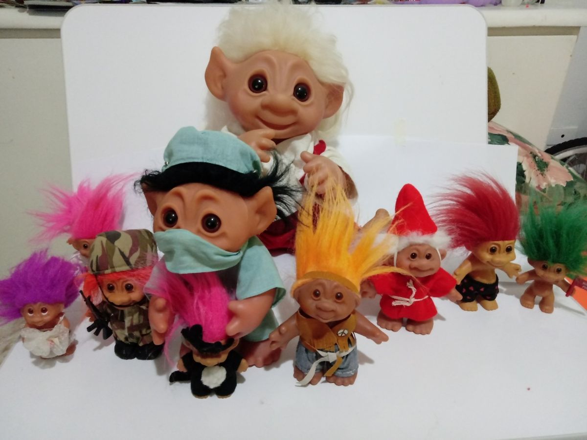 Vendo Coleção de Trolls Antigos | Produto Vintage e Retro Th Dan Usado ...