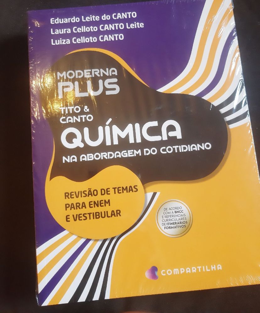 Vendo Livro Química Ensino Médio Volume Único Moderna Plus. Novo ...