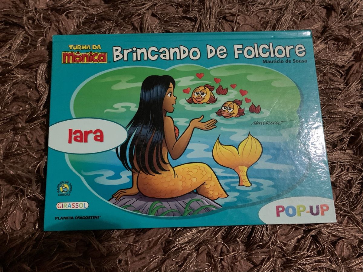 Vendo Livro Turma da Mônica Brincando de Folclore- Iara | Livro Turma Da Monica Usado 48222232 ...