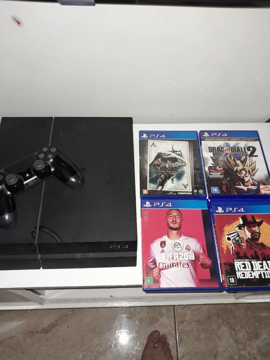 Vendo Ps4 Slim 500gb | Console de Videogame Sony Usado 93503606 | enjoei