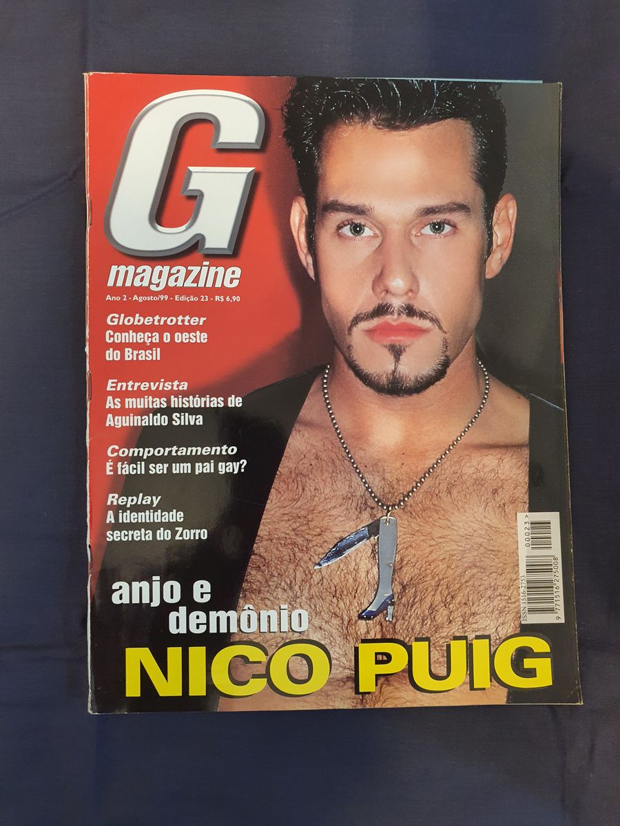 Vendo Revista G Magazine - Nº 23 - Nico Puig | Livro G Magazine Usado ...