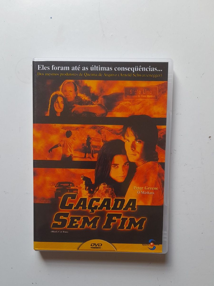 Dvd Seminovo do Filme ( Caçada sem Fim ) | Filme e Série Dvd Usado ...