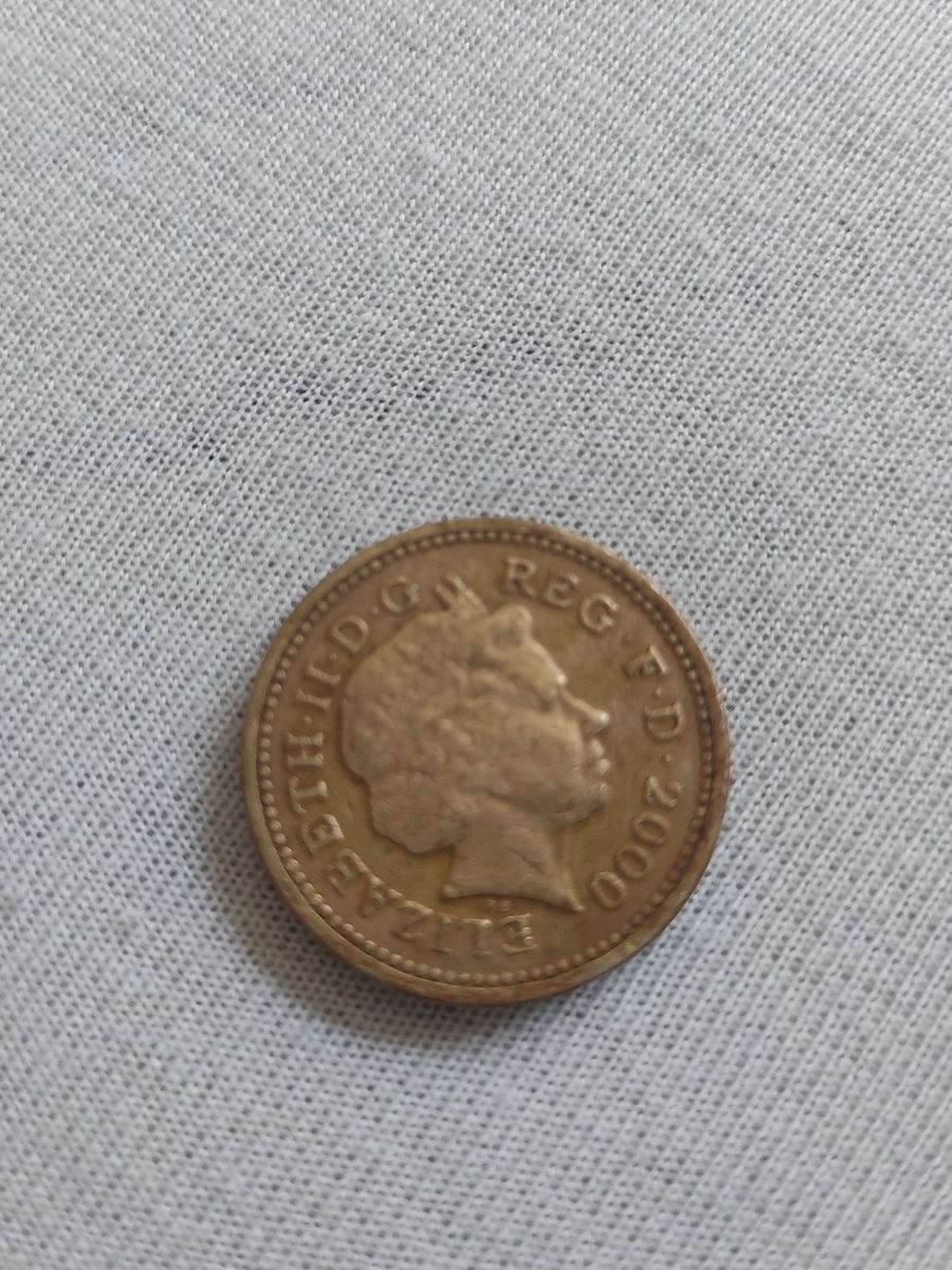 Vendo Uma Moeda Pra Coleção One Pound Ano 2000... | Produto Vintage e ...