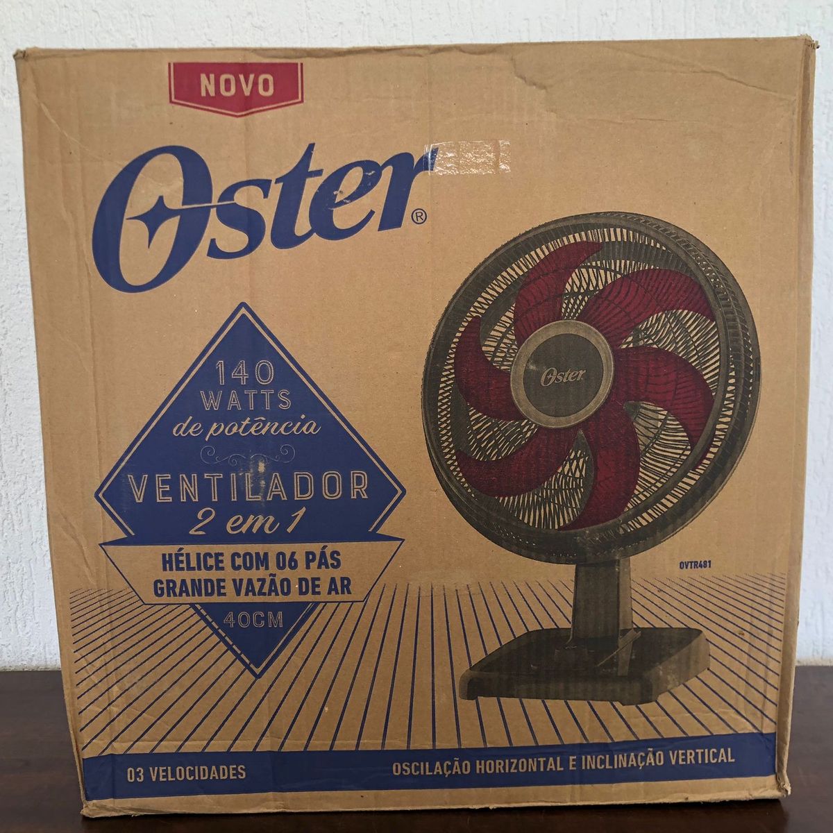 Ventilador Oster Parede Ou Mesa 110v Novo | Móvel p/ Casa Oster Usado ...