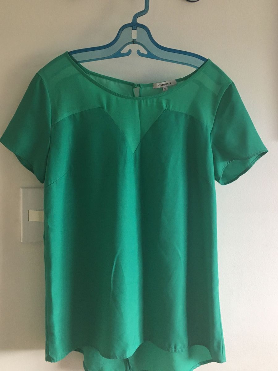 Verdinha Pq Sim | Blusa Feminina Cheroy Usado 20243412 | enjoei
