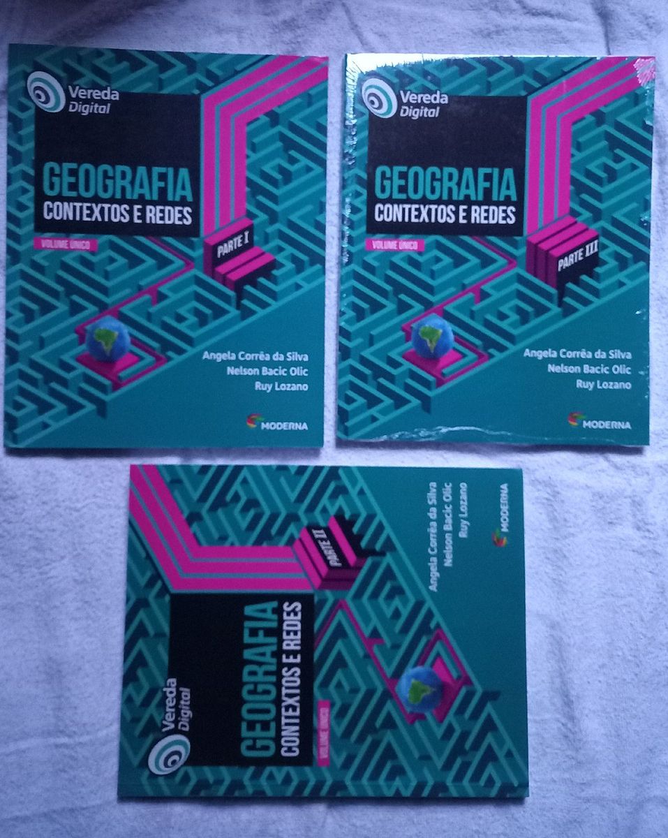 Vereda Digital. Geografia - Contextos e Redes | Livro Moderna Usado ...
