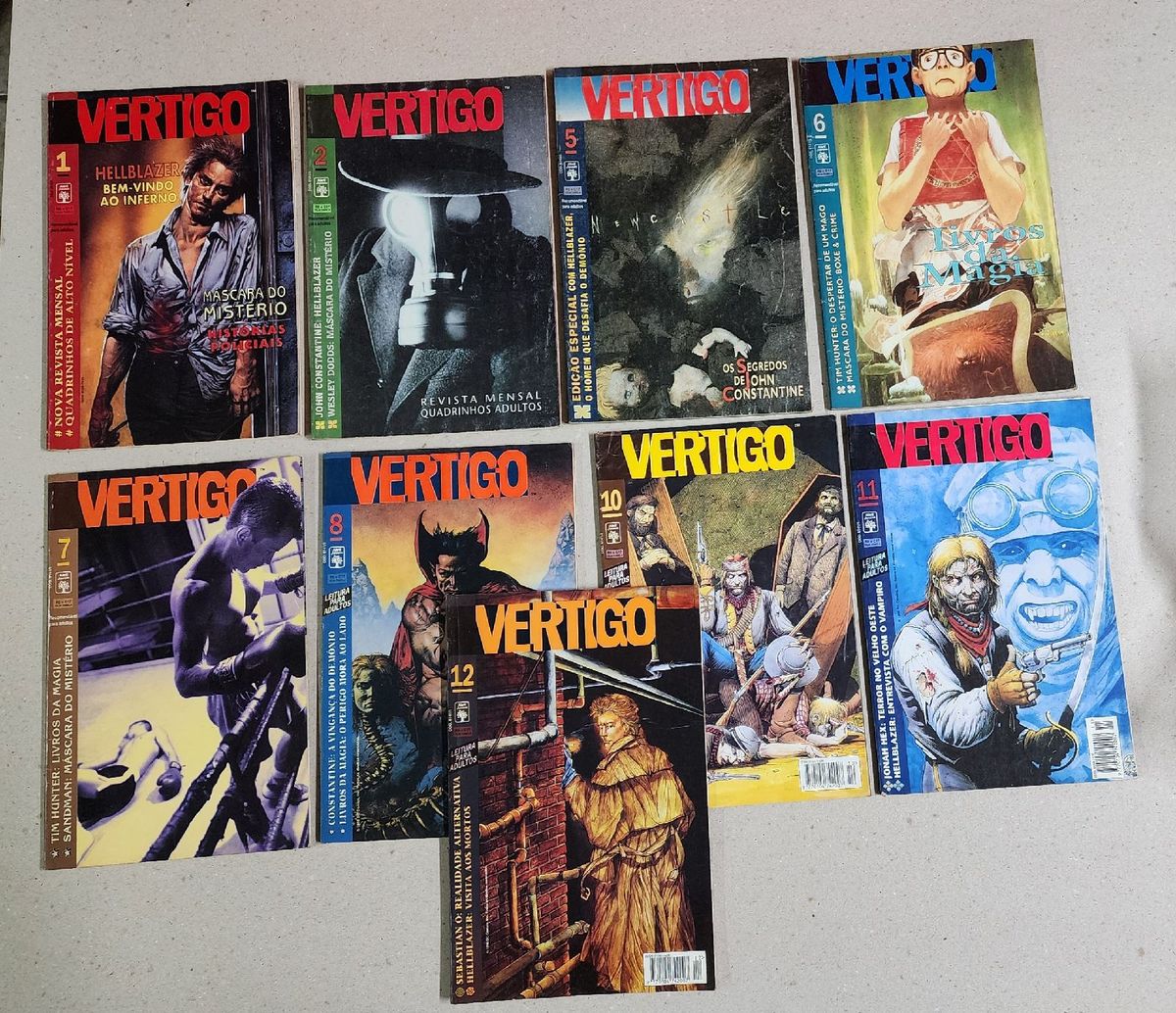 Vertigo Hq - 9 Volumes - 2009 - Quadrinhos para Adulto | Livro Editora Abril Usado 103652607 ...