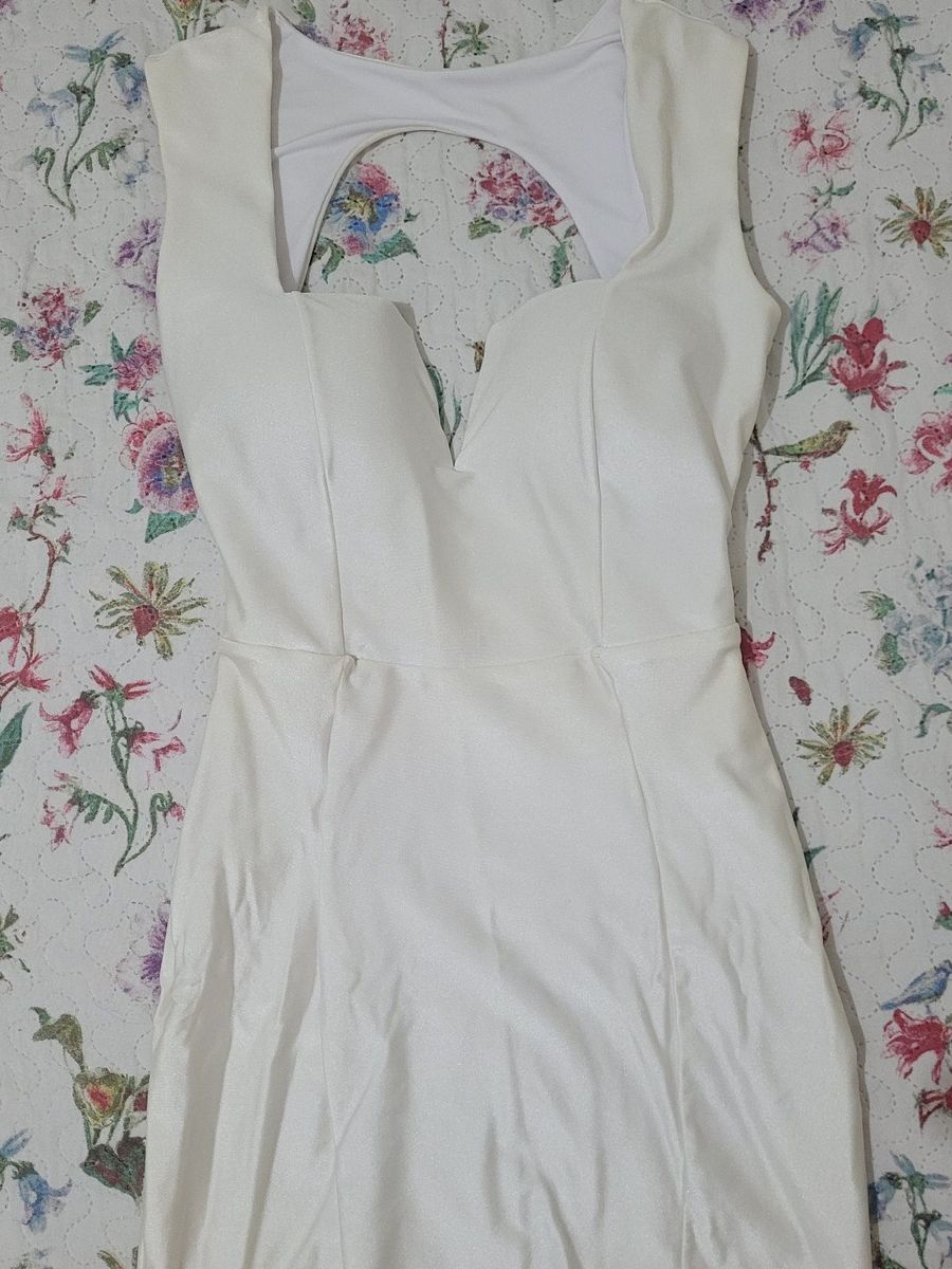 Vestido Branco La Bella Maffia | Vestido Feminino Labellamafia Usado ...