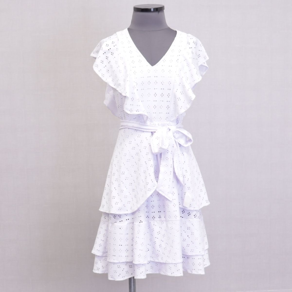 Vestido Branco Linda Maria | Vestido Feminino Linda Maria Nunca Usado ...