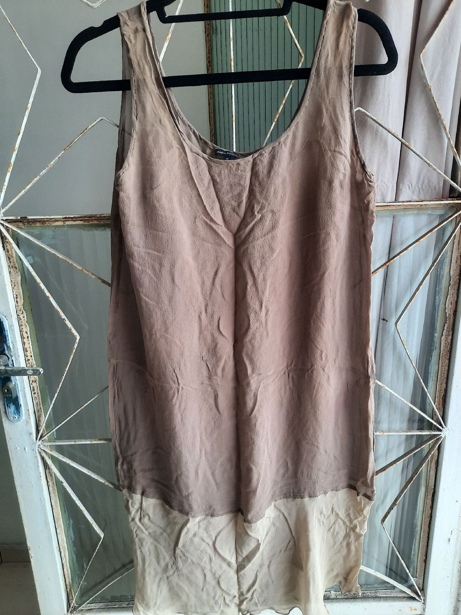 Vestido Crepe Maria Bonita | Vestido Feminino Maria Bonita Usado ...