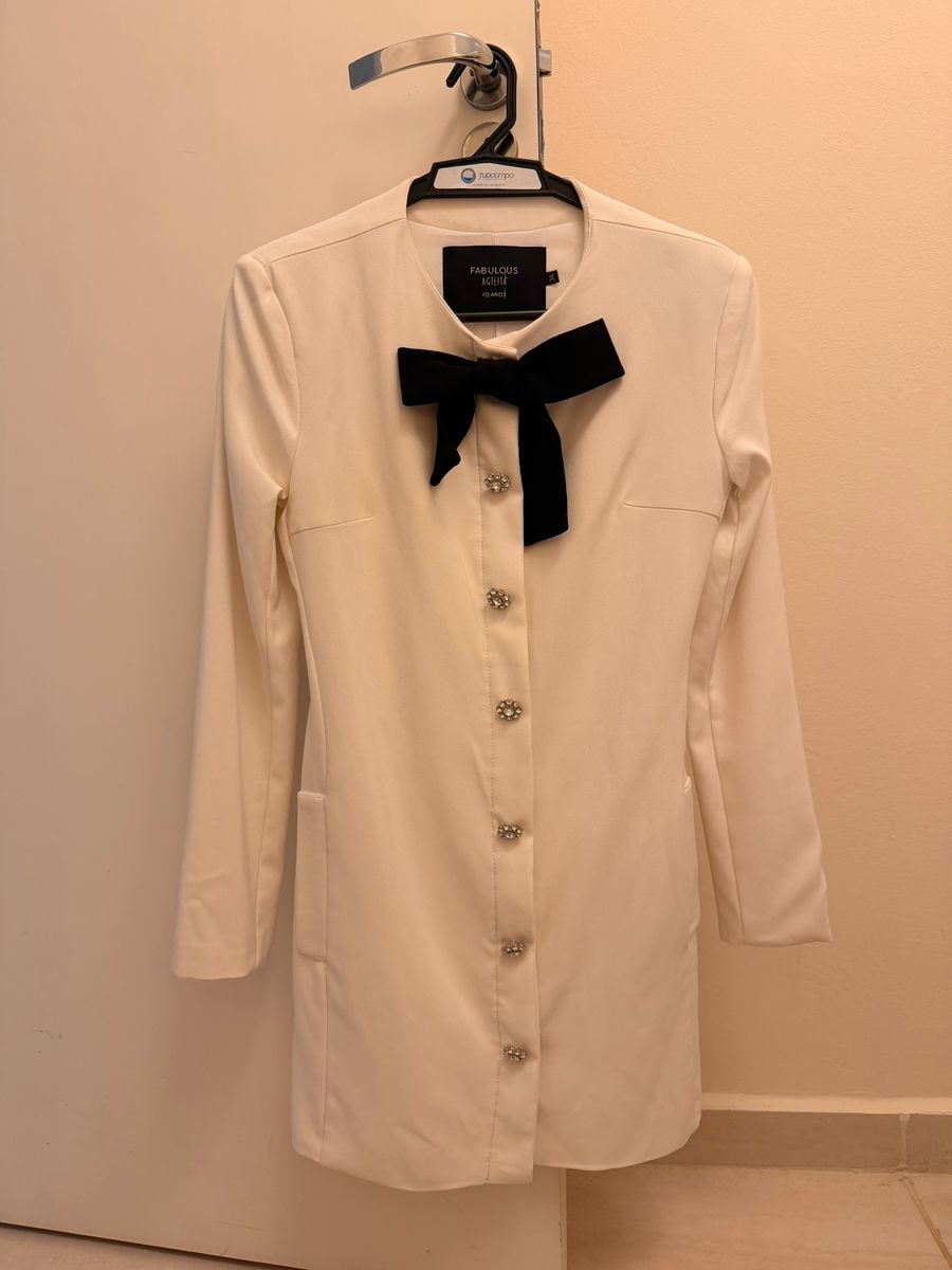 Vestido Curto Agilita Off White Pp | Vestido de Festa Feminino Agilita ...