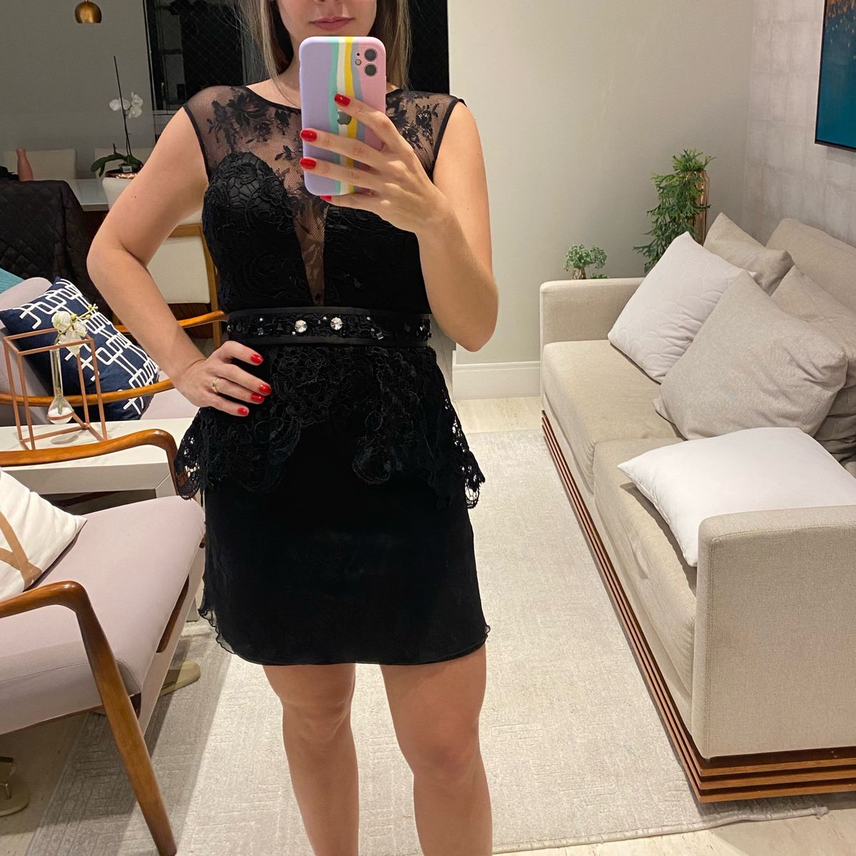 Vestido de Festa Preto Arthur Caliman | Vestido Feminino Arthur Calimam ...