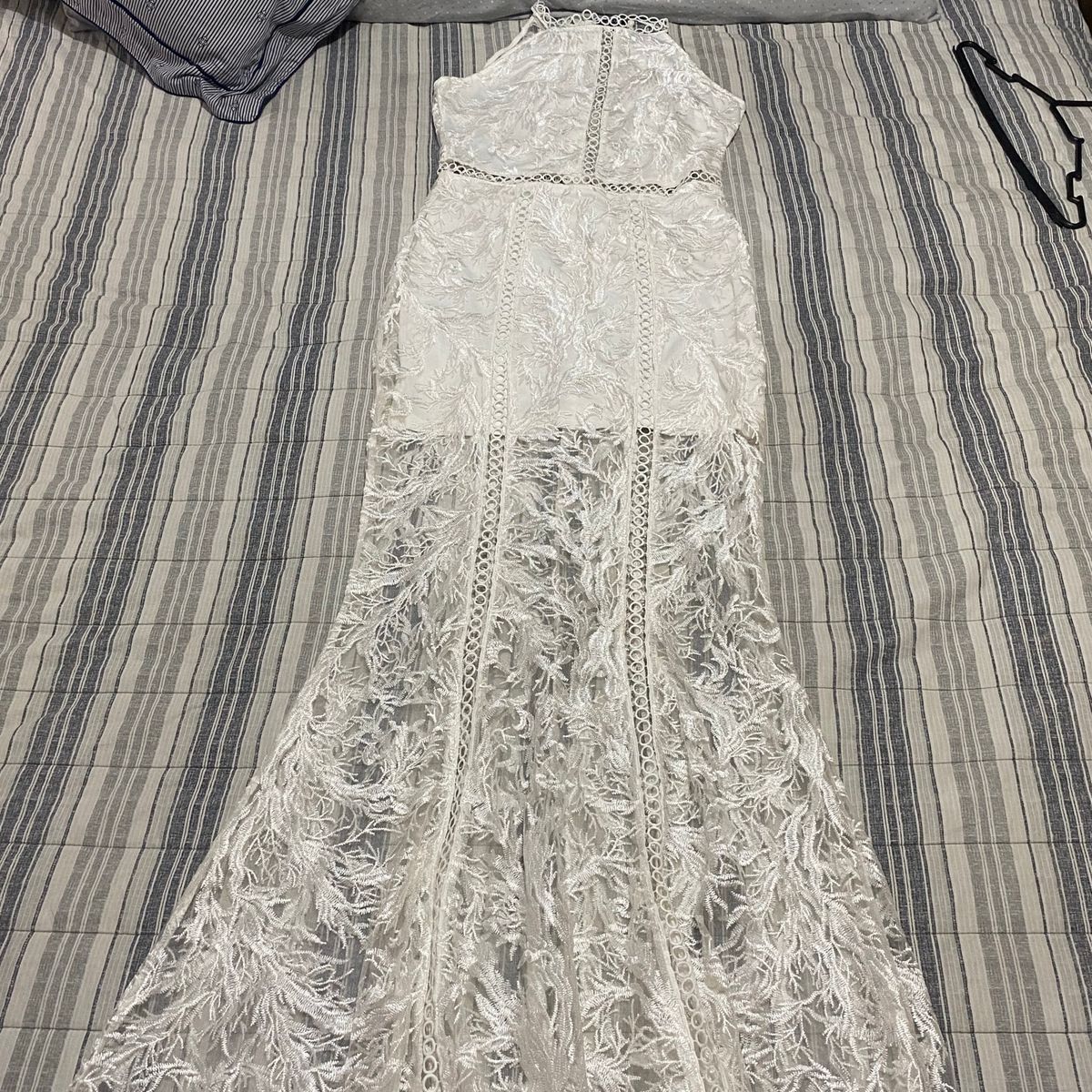 Vestido de Renda Branco Ave Rara | Vestido de Festa Feminino Ave Rara Usado 128365737 | enjoei