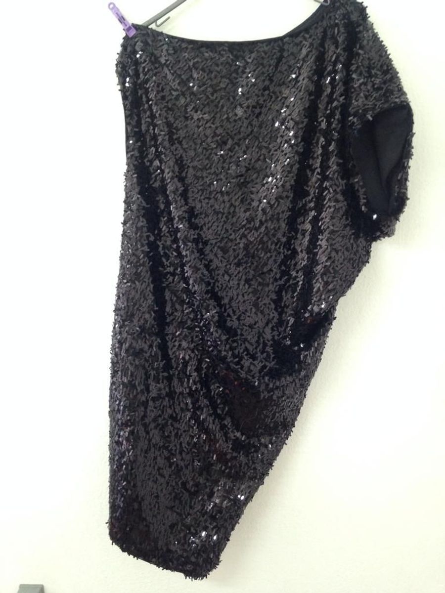 Vestido Festa Paetê | Vestido de Festa Feminino Forum Usado 31434891 ...